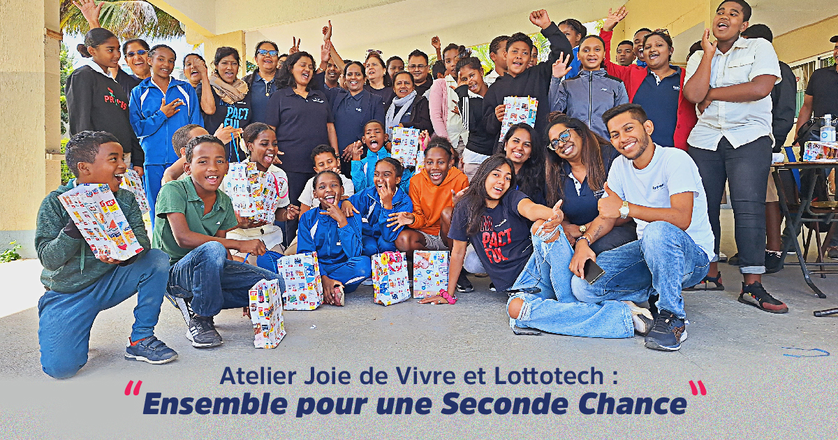 Atelier Joie de Vivre et Lottotech : Ensemble pour une Seconde Chance ...